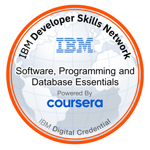 Software, Programming, and Database Essentials - Credly