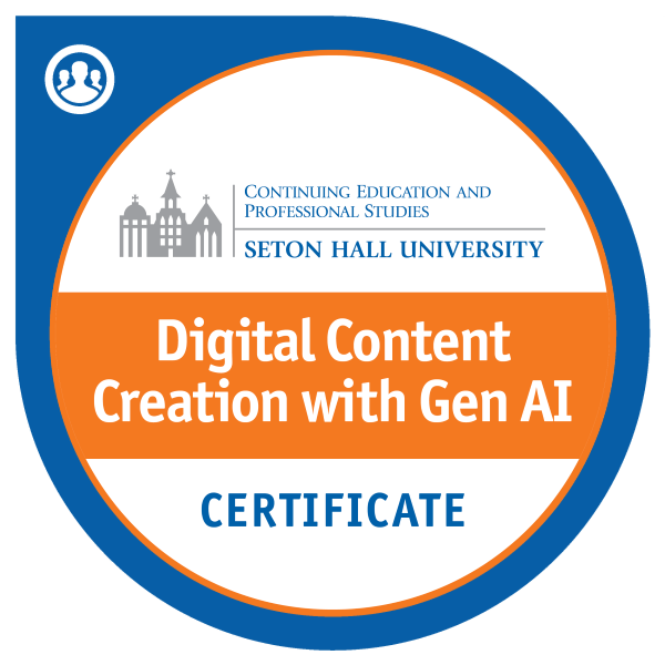 Digital Content Creation with Gen AI - Credly