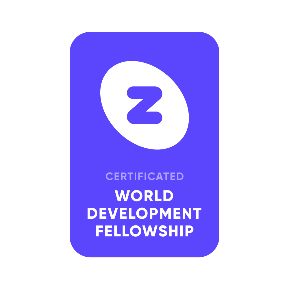 ZEPETO World Development Fellowship Program - Credly