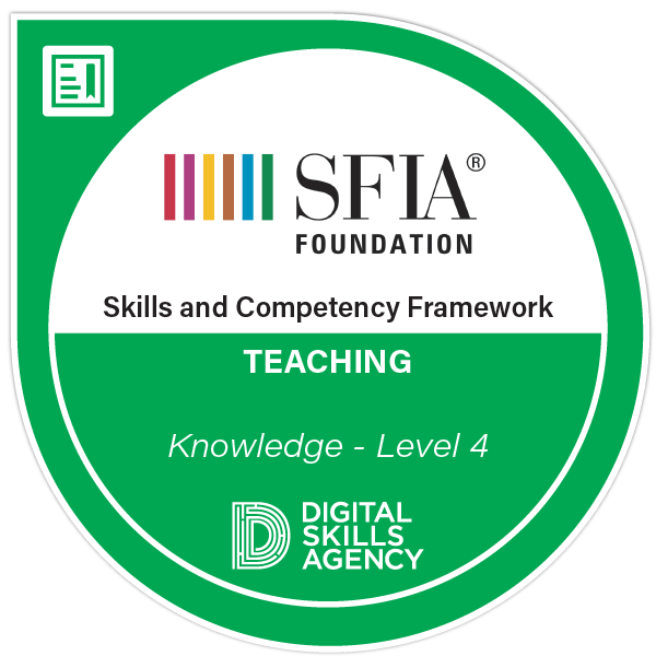Teaching - Knowledge - Level 4 - Credly