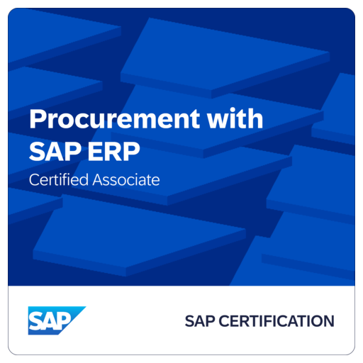 SAP Certified Associate - Procurement with SAP ERP - Credly