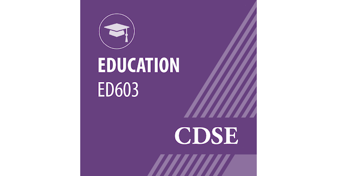 Risk Management Project and Advanced Studies (ED603)(v.2) - Credly