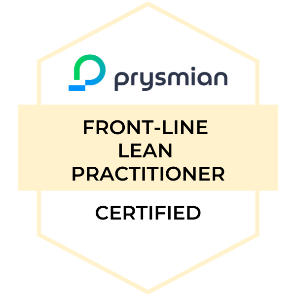 Front-Line Lean Practitioner - Credly