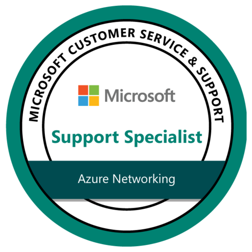 Azure Networking Internal Support Assessment - Credly