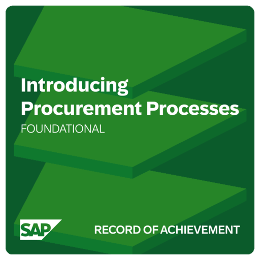 Introducing Procurement Processes - Record of Achievement - Credly