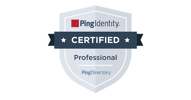 Ping Identity Certified Professional - PingDirectory - Credly