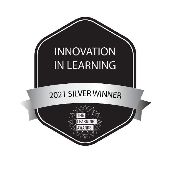 Innovation in Learning Award 2021 - Silver Award - Credly