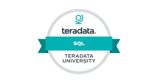 Teradata - SQL - Credly