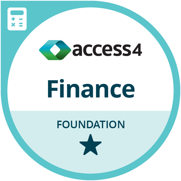 Access4 Certified: Foundation Finance - Credly