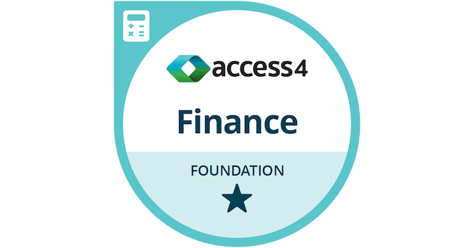 Access4 Certified: Foundation Finance - Credly
