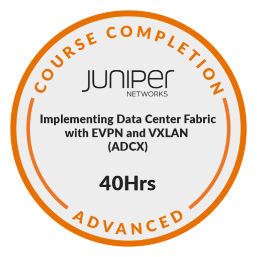 Implementing Data Center Fabric with EVPN and VXLAN (ADCX) - Credly