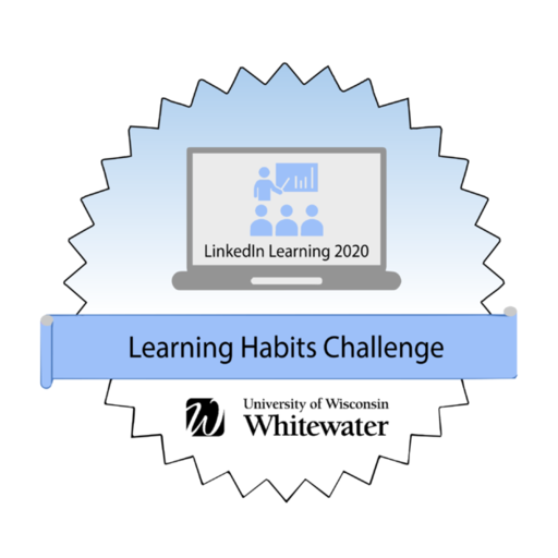 LinkedIn Learning 2020 Learning Habits Challenge - Credly