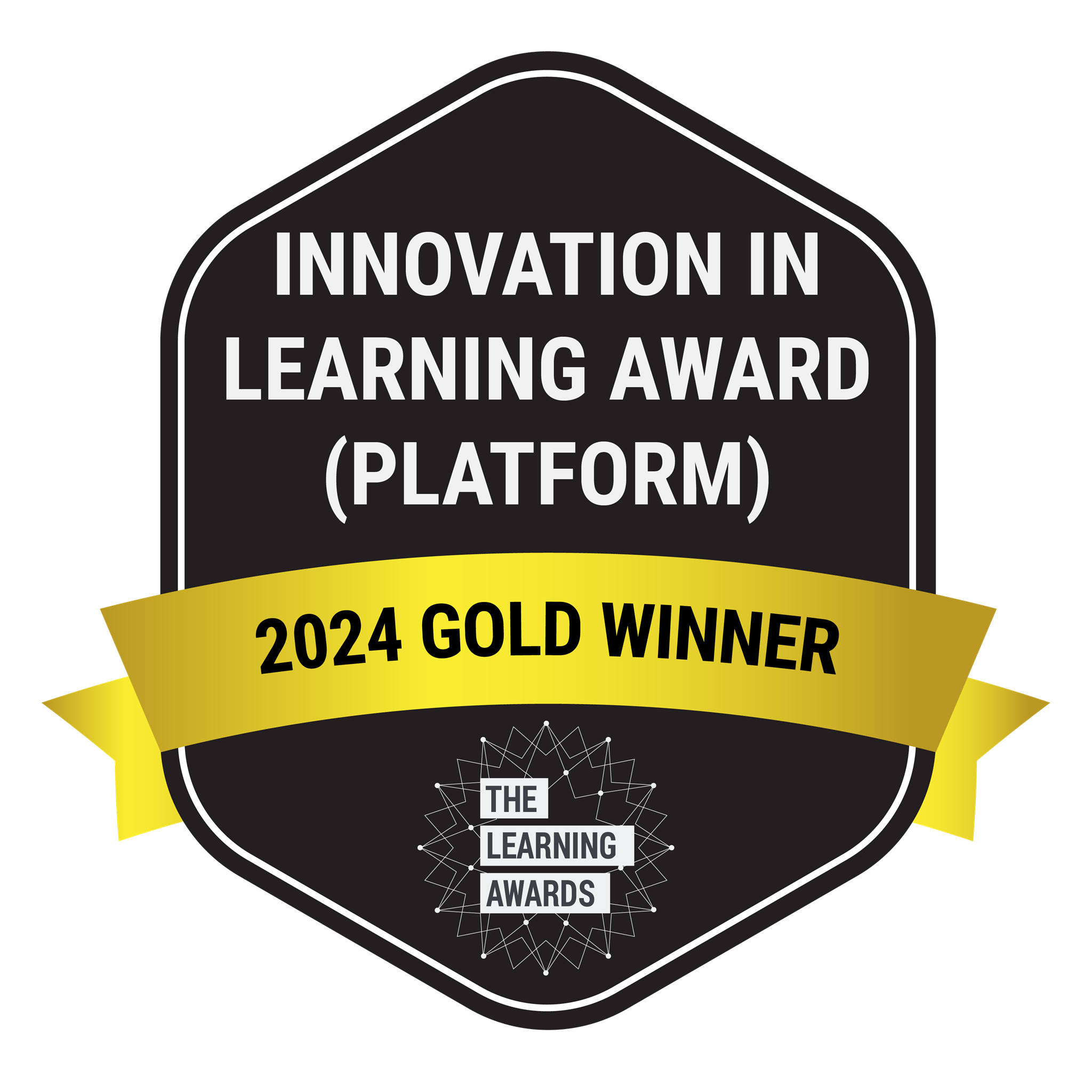 Innovation in Learning Award (Platform) 2024 - Gold Winner - Credly