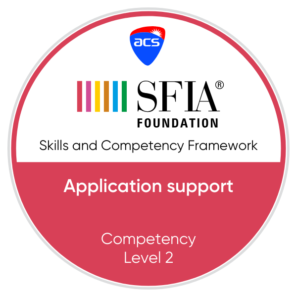 Application support - Competency - Level 2 - Credly