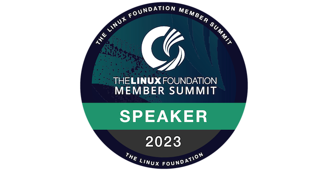 Speaker: The Linux Foundation Member Summit 2023 - Credly