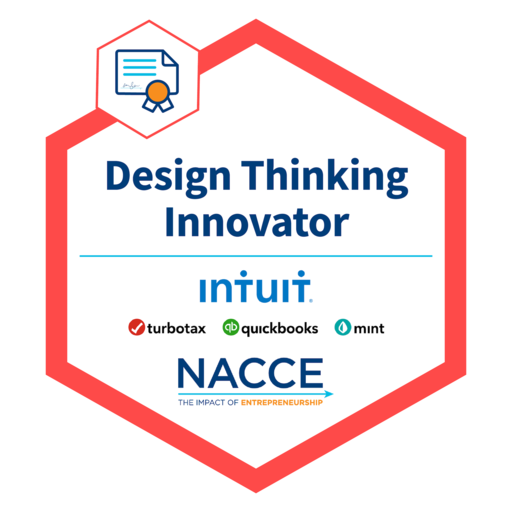 Intuit Design Thinking Innovator - Credly
