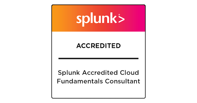 Splunk Accredited Splunk Cloud Fundamentals Consultant - Credly