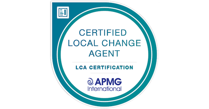 Certified Local Change Agent (CLCA) - Credly