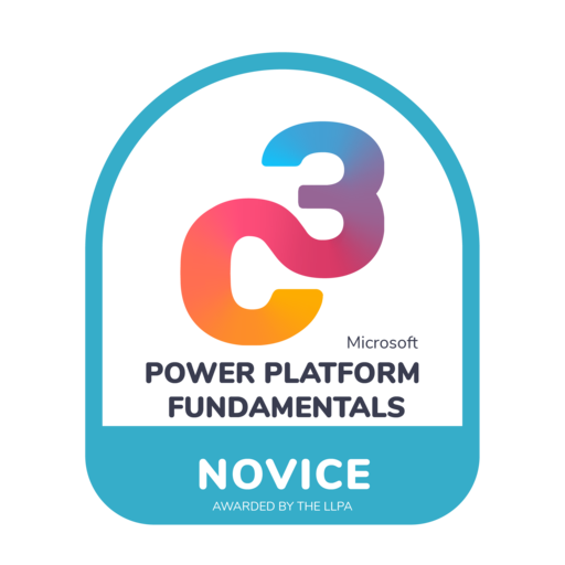 Microsoft Power Platform Fundamentals: Novice - Credly