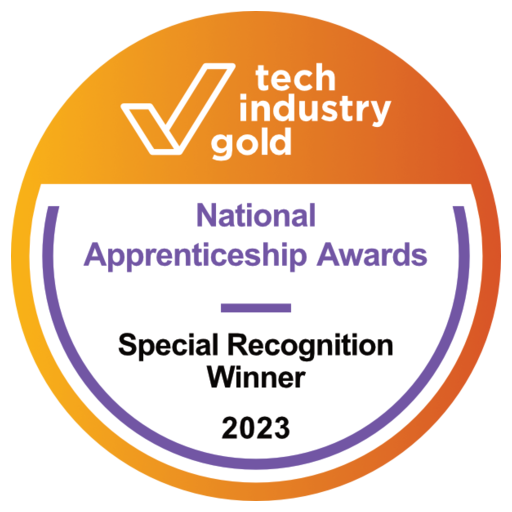 National Apprenticeship Awards 2023- Special Recognition Winner - Credly