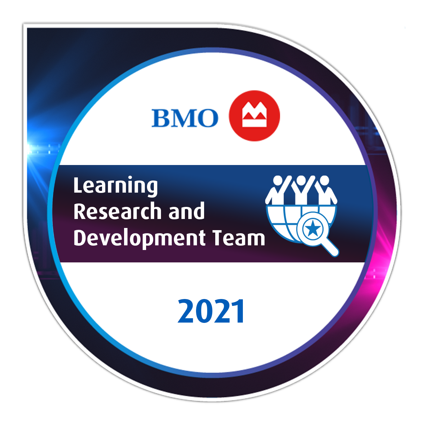 Learning Research and Development team - 2021 - Credly