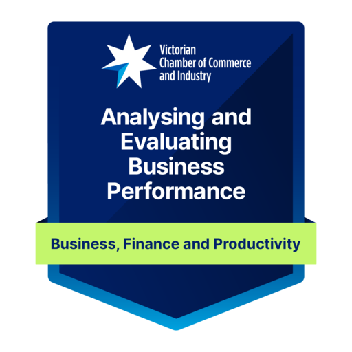 Analysing and Evaluating Business Performance - Credly