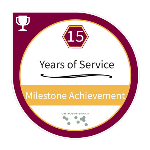15 Years of Service - Credly