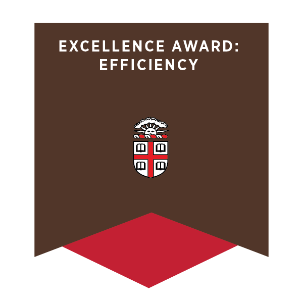 Excellence Award: Efficiency - Credly