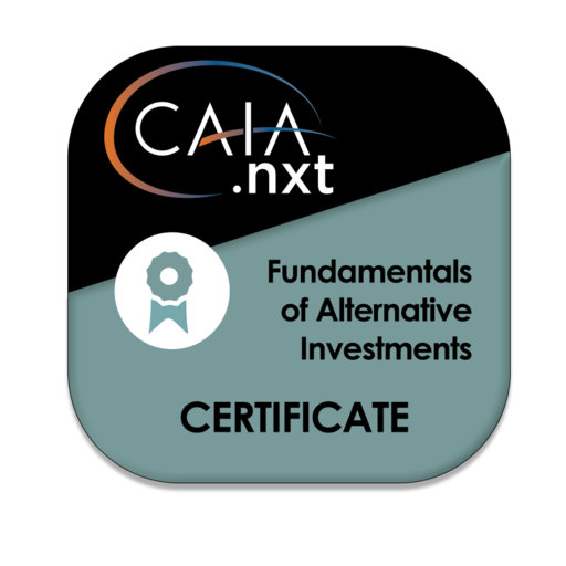 CAIA.nxt™ Fundamentals of Alternative Investments Certificate - Credly