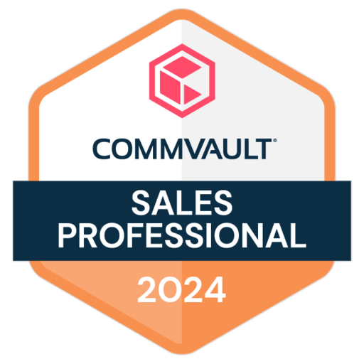Commvault Sales Professional - CVSP24 - Credly