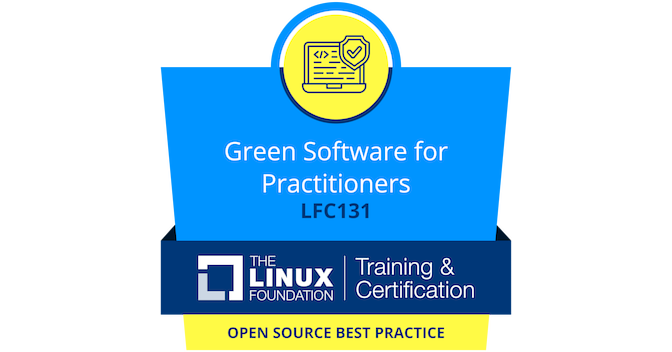 LFC131: Green Software for Practitioners - Credly
