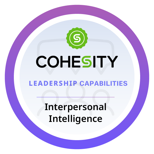 Interpersonal Intelligence - Credly