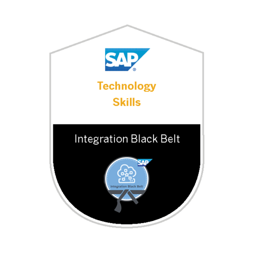 SAP Technology Skills - Integration Black Belt, Level 3 - Credly