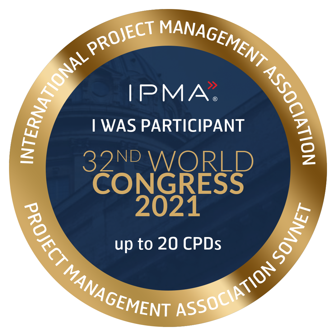 IPMA World Congress 2021 participant - Credly