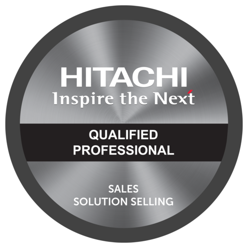 Hitachi Qualified Professional - Solution Selling - Credly