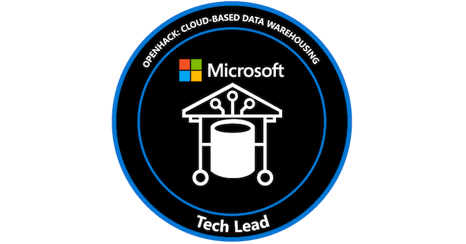 OpenHack: Cloud-based Data Warehousing Tech Lead - Credly