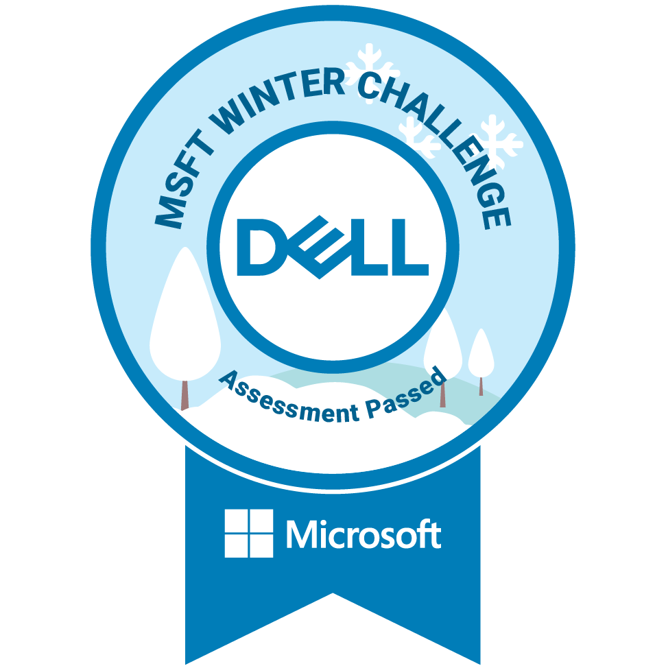 MSFT Winter Challenge - Credly