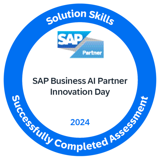 Solution Skills - SAP Business AI Partner Innovation Day - Credly