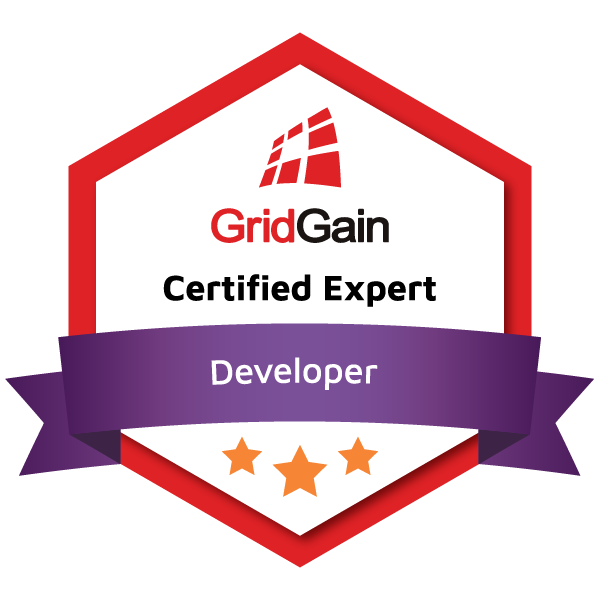 GridGain Certified Expert Developer - Credly