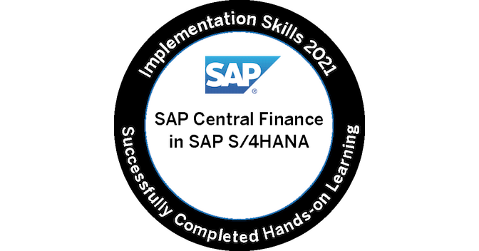 SAP Implementation Skills 2021 - SAP Central Finance in SAP S/4HANA ...