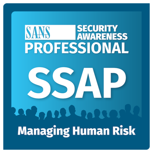 SANS Security Awareness Professional (SSAP) - Credly