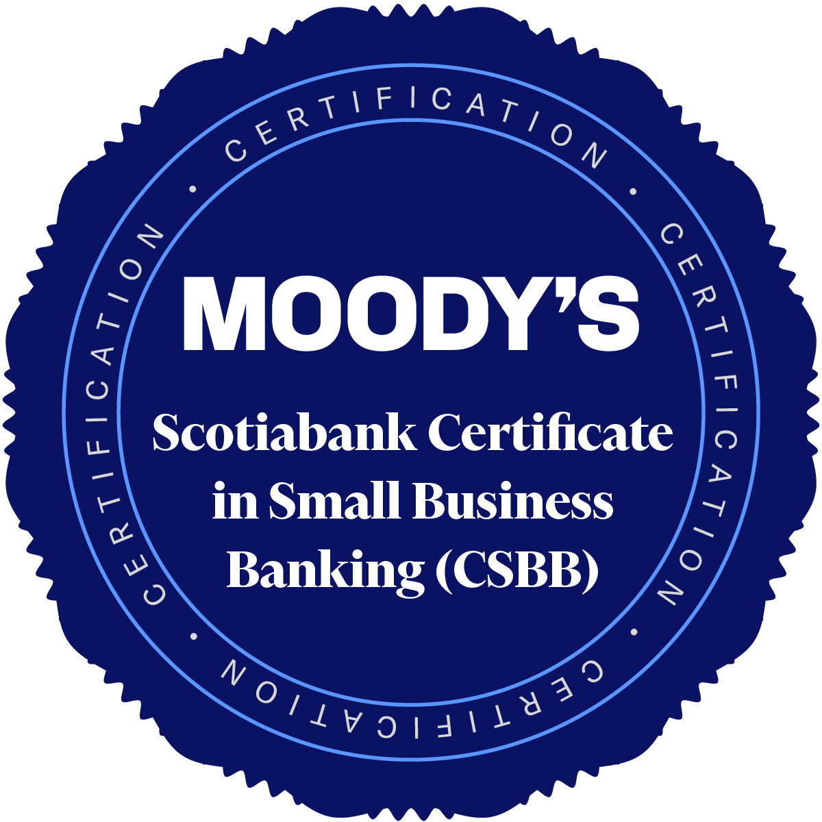 Scotiabank Certificate in Small Business Banking (CSBB) - Credly