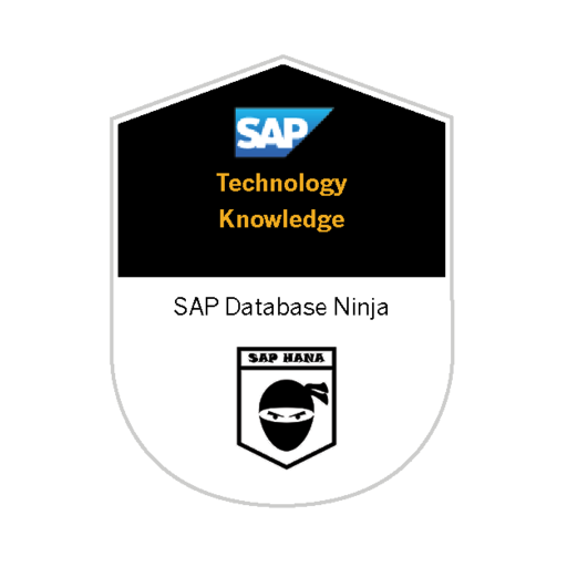 SAP Technology Knowledge - SAP Database Ninja - Credly
