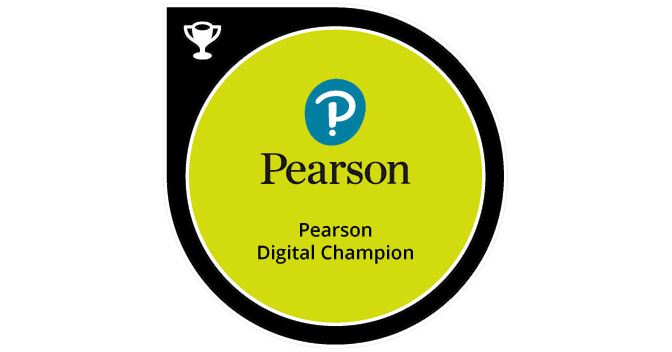 Pearson Digital Champion - Credly