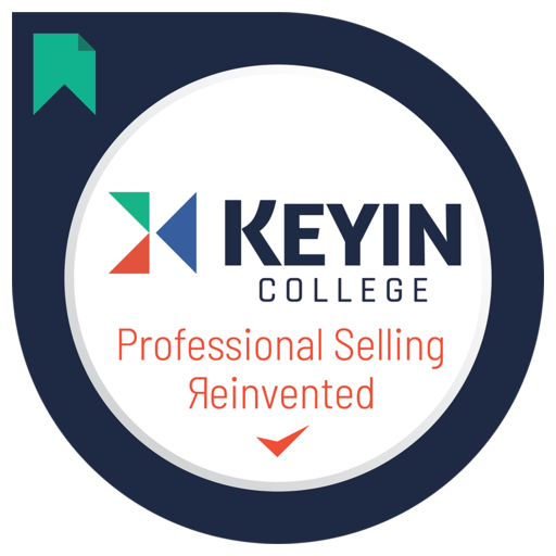 Keyin College Professional Selling Reinvented Certificate of Completion ...
