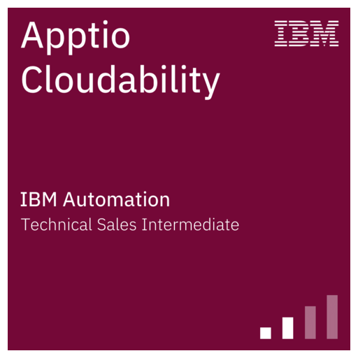 Apptio Cloudability Technical Sales Intermediate - Credly