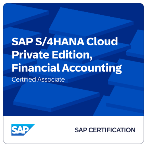 SAP Certified Associate - SAP S/4HANA Cloud Private Edition, Financial Accounting - Credly