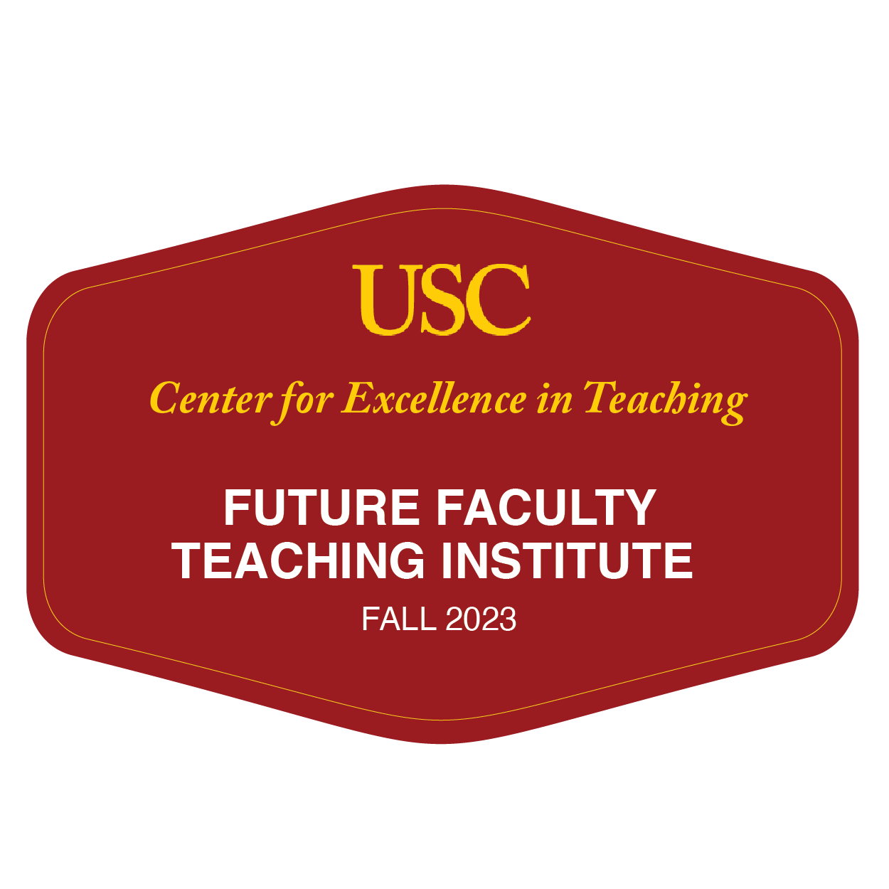 Future Faculty Teaching Institute Fall 2023 - Credly