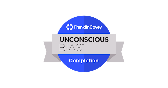 Unconscious Bias™ Completion Certificate - Credly
