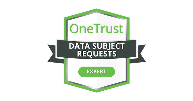 OneTrust Privacy Right Automation Expert - Credly